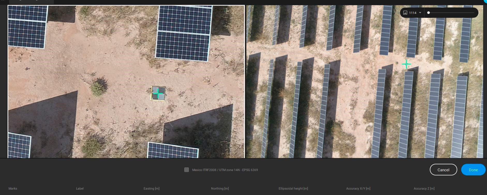 Generation of RGB orthomaps for photovoltaic park | AV3 AEROVISUAL