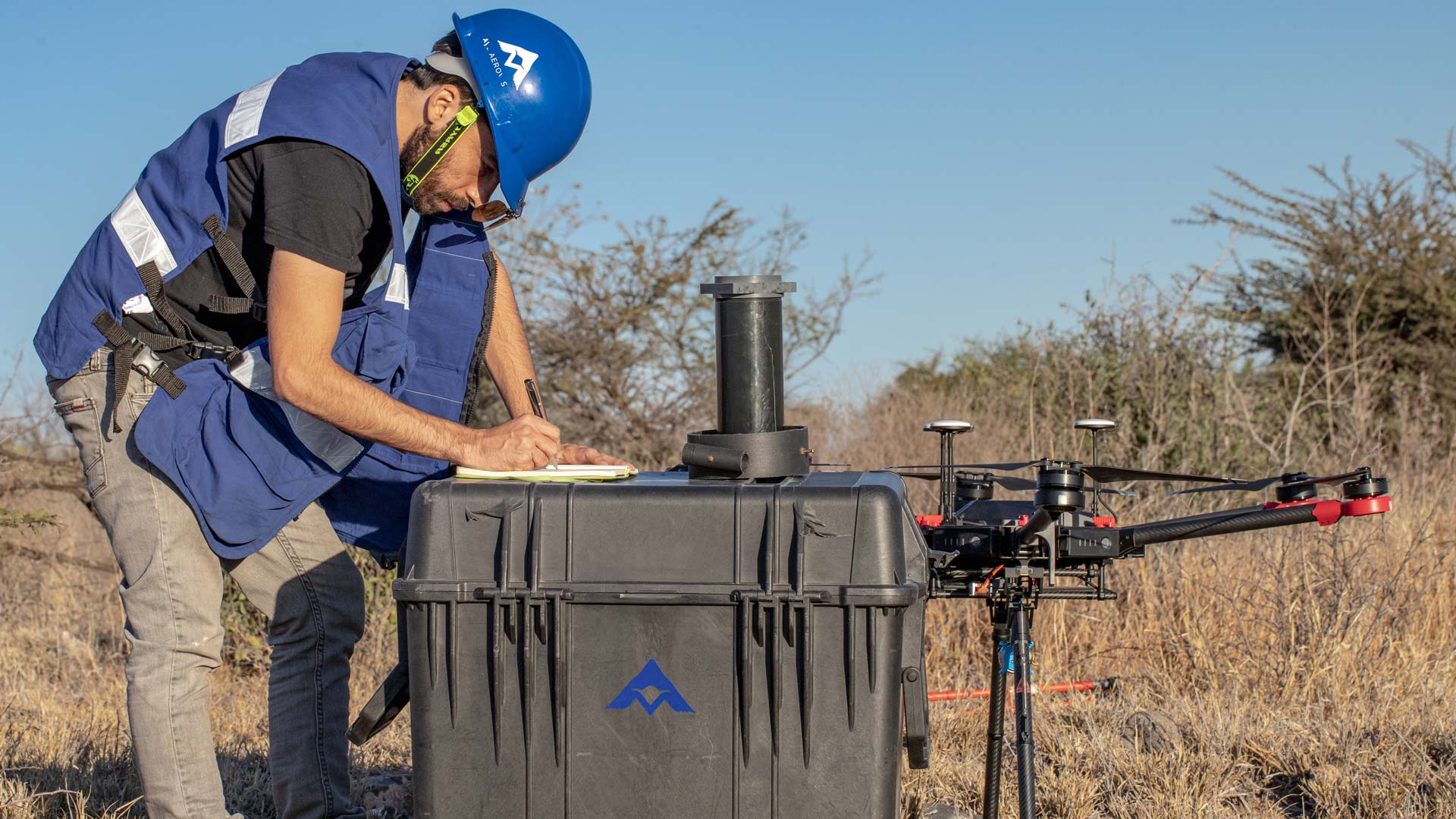 Magnetometría aérea con drones | AV3 AEROVISUAL