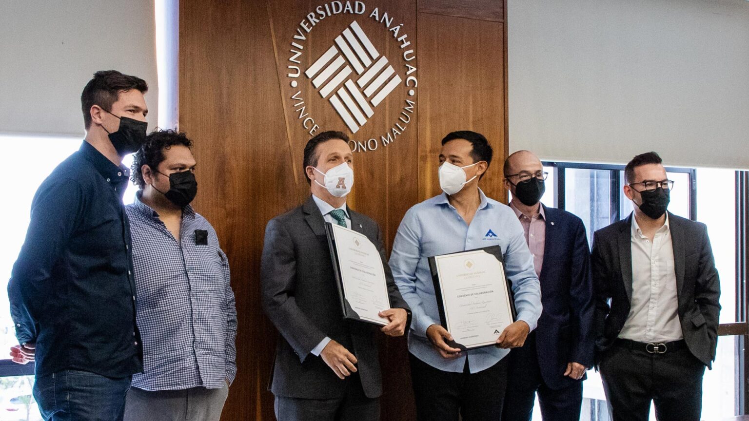 Collaboration agreement between Anáhuac University Querétaro & Av3 AEROVISUAL | AV3 AEROVISUAL